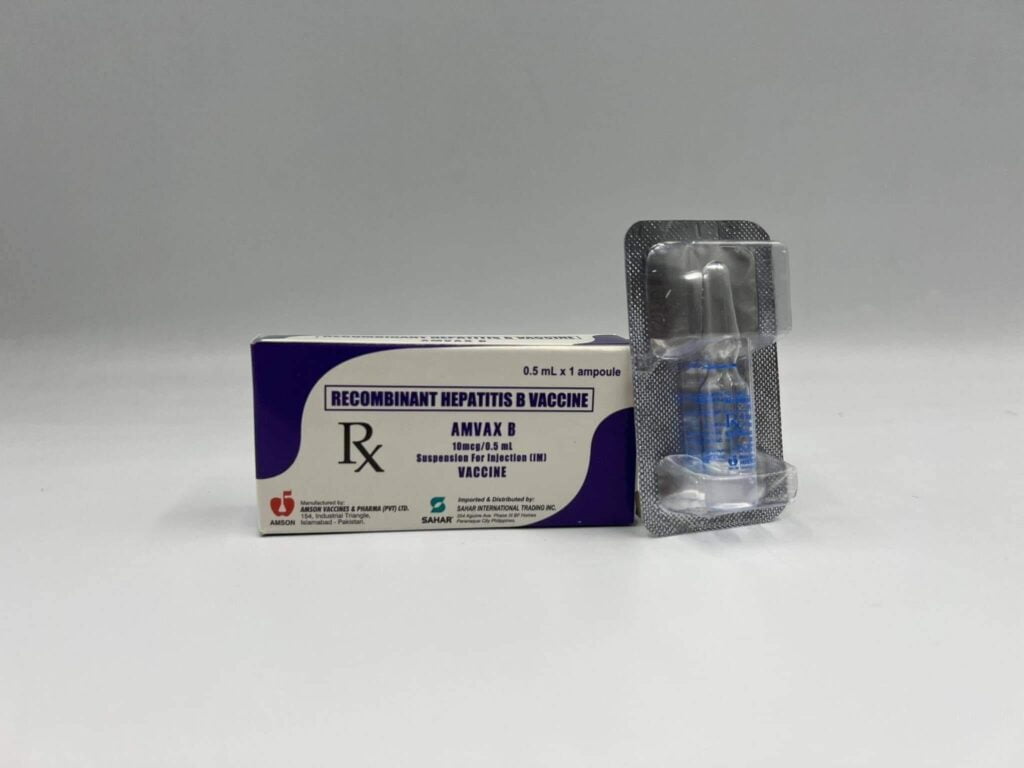 Hepatitis B Vaccine – Amvax B 20 mcg/mL | Sahar Pharma