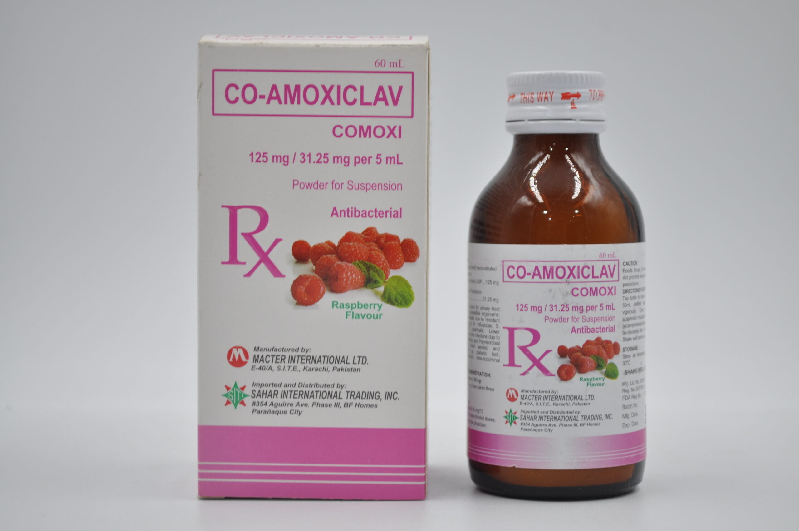 CO AMOXICLAV COMOXI 125 Mg 31 25 Mg Sahar Pharma