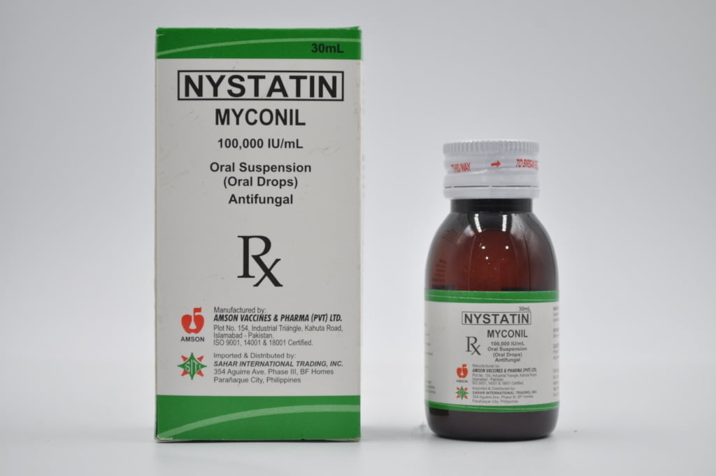 Myconil (Nystatin) - 100,000 IU/mL | Sahar Pharma