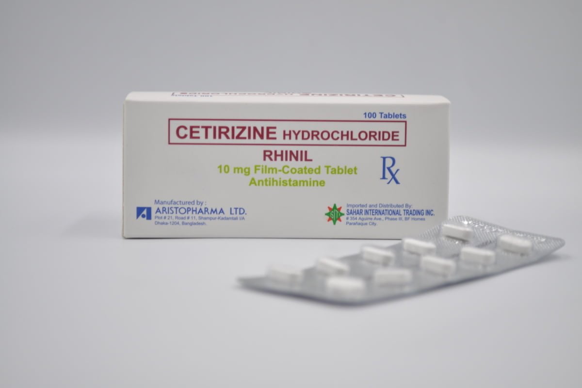 CETIRIZINE HYDROCHLORIDE RHINIL Antihistamine | Sahar Pharma