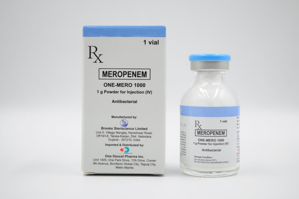 MEROPENEM (ONE-MERO 1000) | 1g Powder | Sahar Pharma