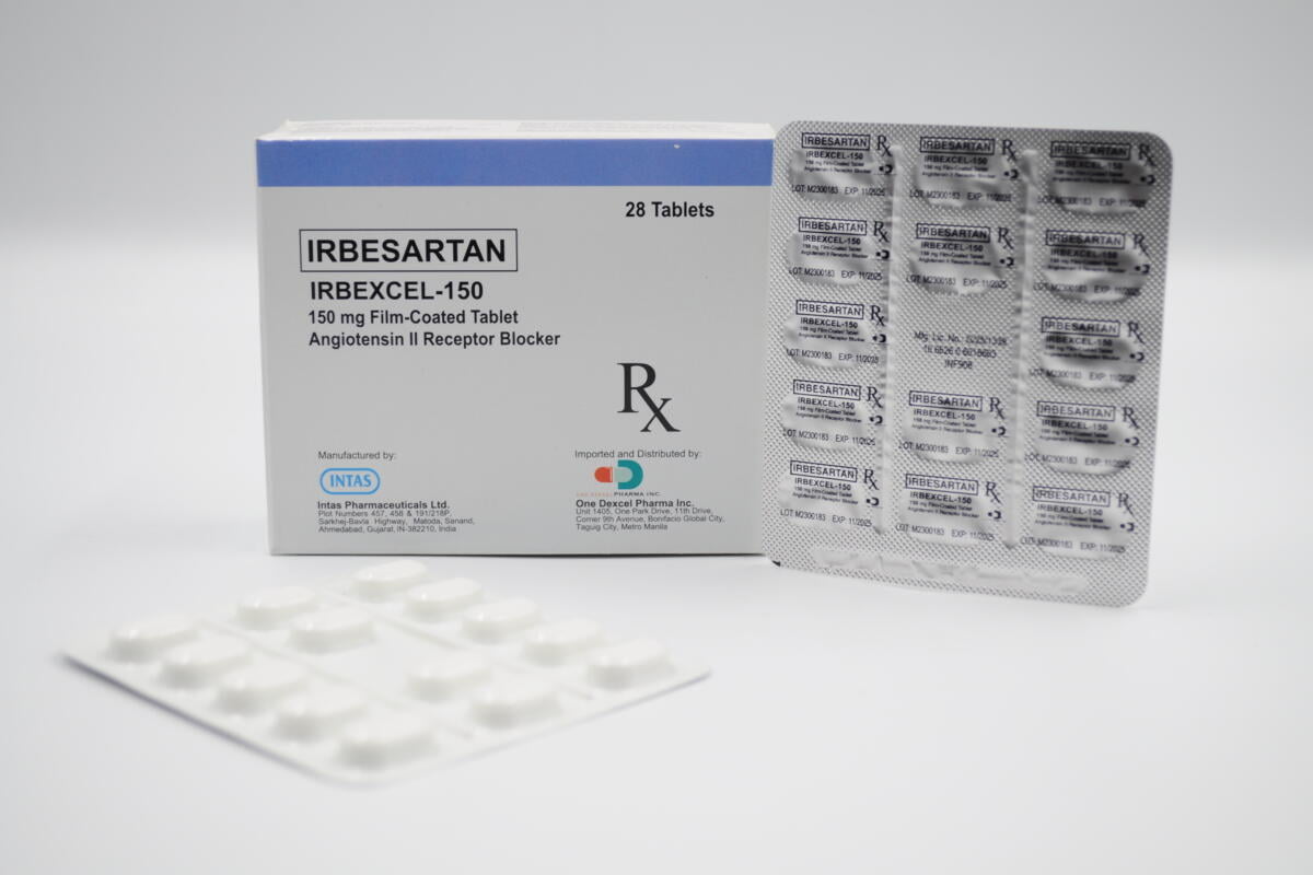Irbesartan (IRBEXCEL-150) | Film-Coated Tab | Sahar Pharma